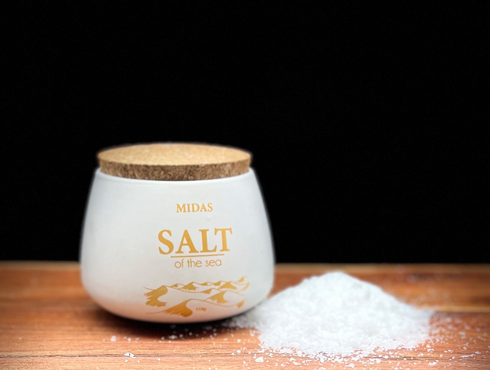 Midas Sea Salt Pinch Pot (110g) – Midas Luxury Gifts